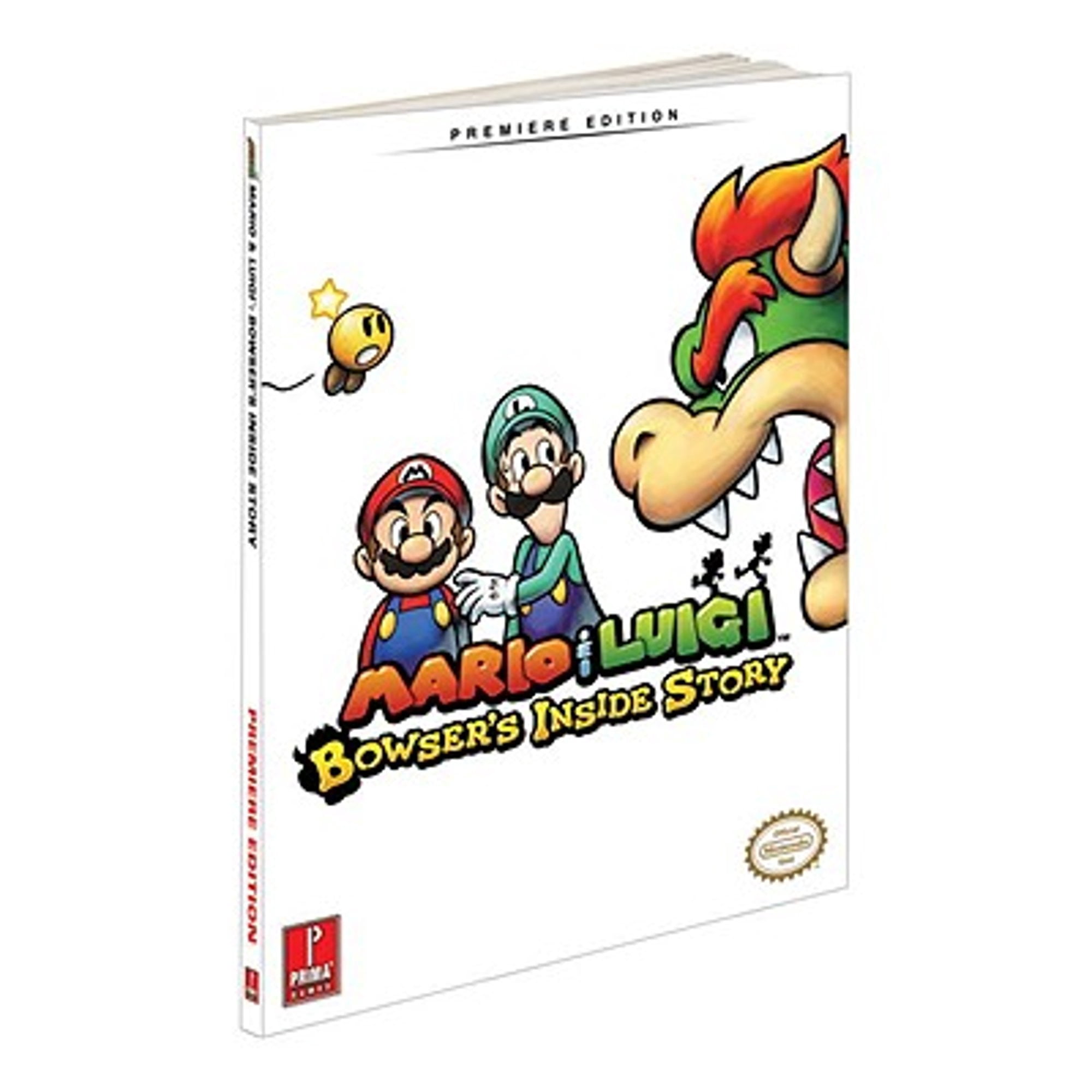 Pre-Owned Mario & Luigi: Bowser's Inside Story (Paperback 9780307465658 ...