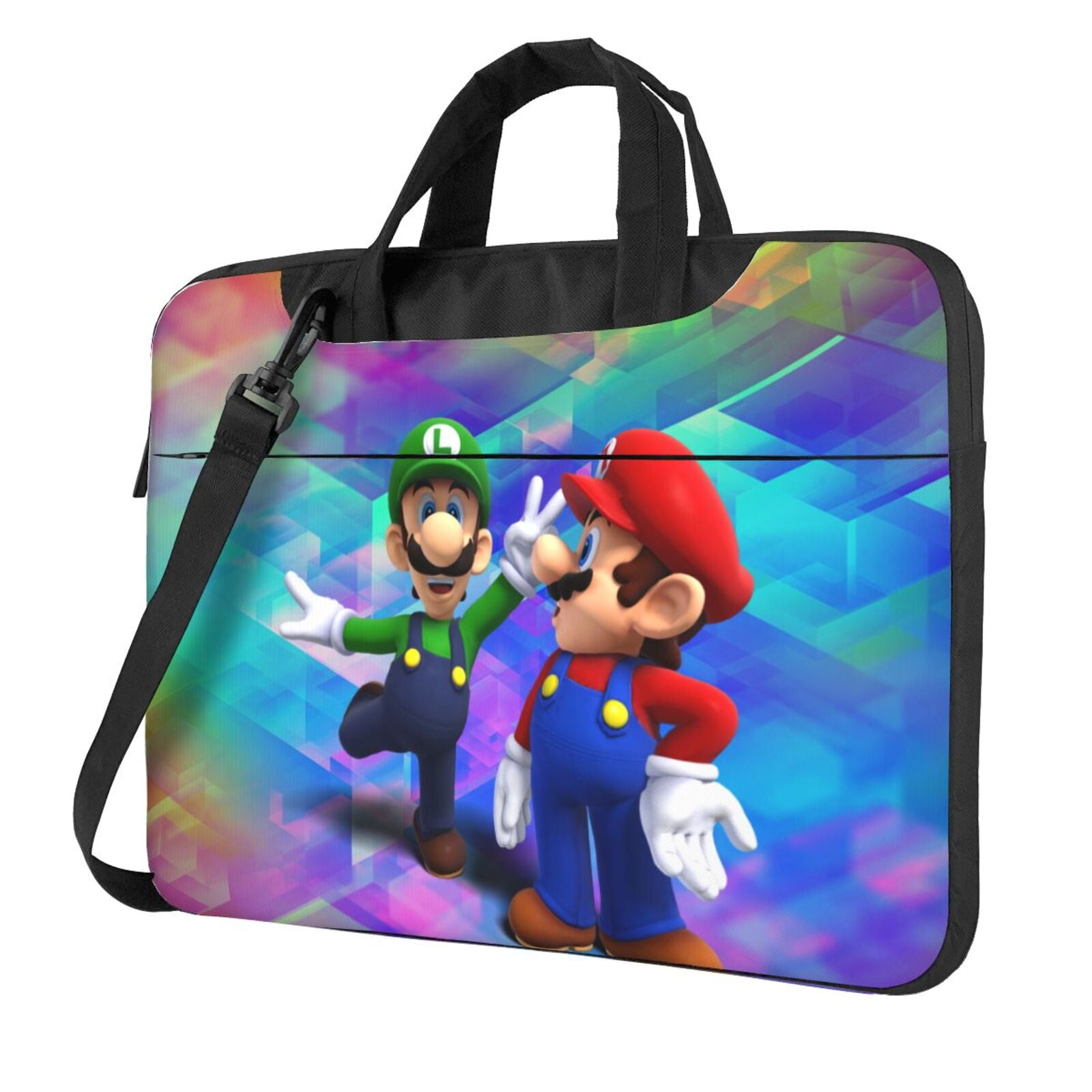 Mario Luigi Bros Laptop Bag Portable Shoulder Laptop Case Sleeve ...