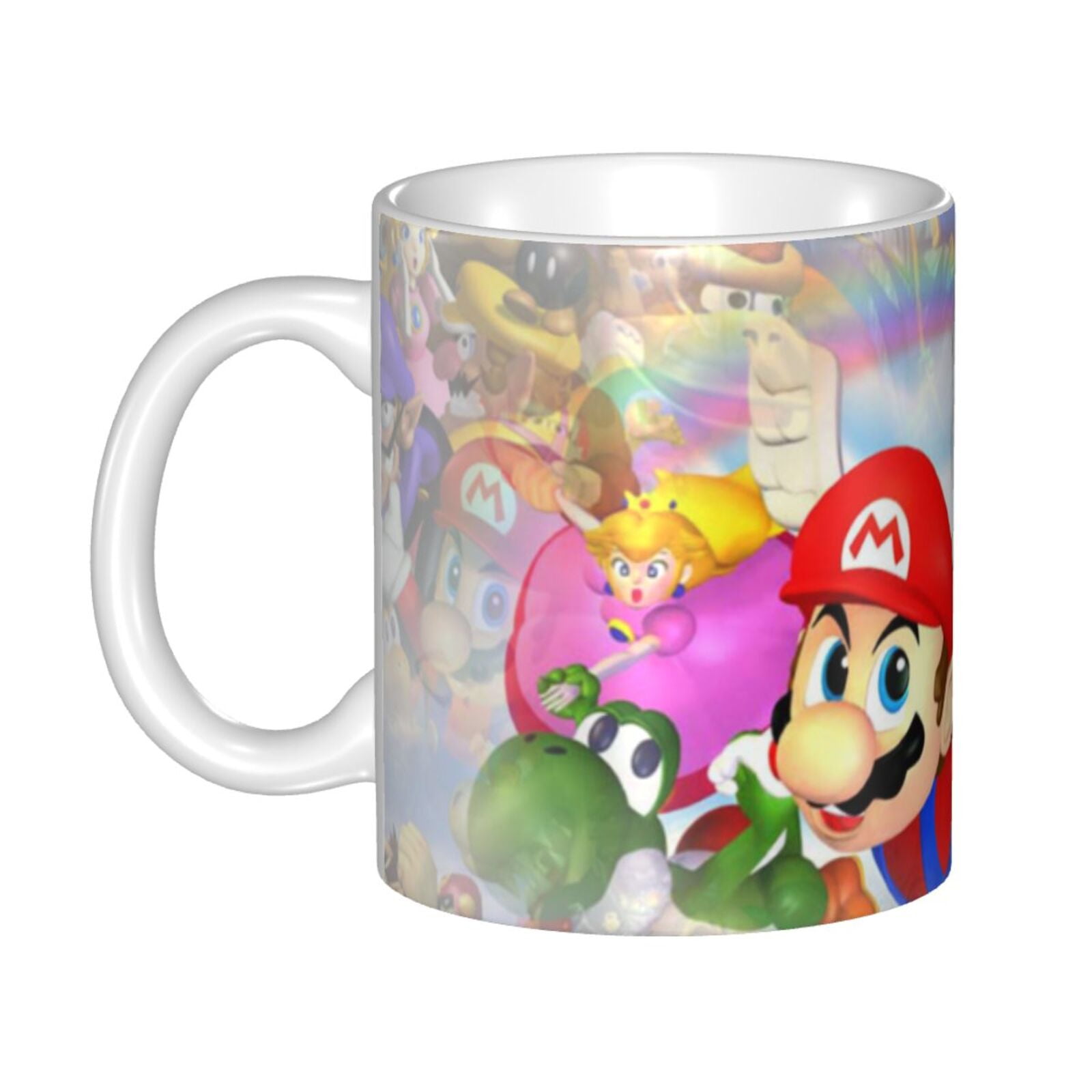Mario Luigi Ceramic Mug Novelty Coffee Mug Gift Water Cup Tea Cup With ...