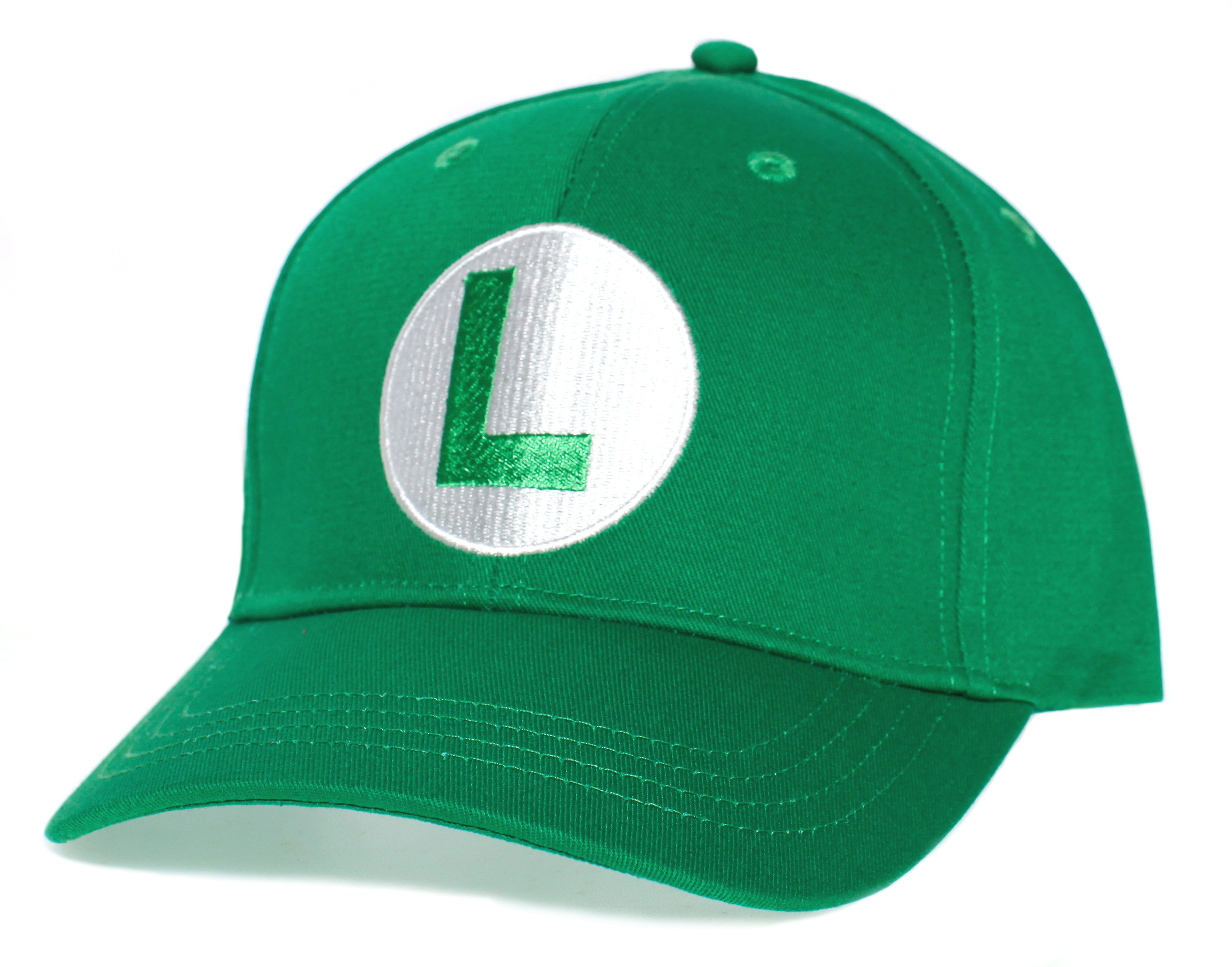 Luigi Hat Retro Adult Unisex Adjustable Cap Green Walmart