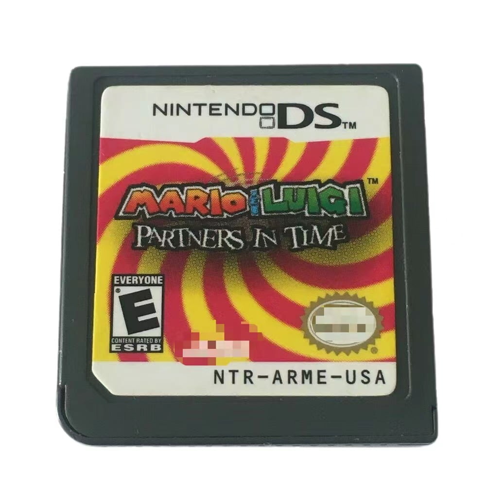 Mario & Luigi Partners in Time Video Game Cartridges Card DS Version ...
