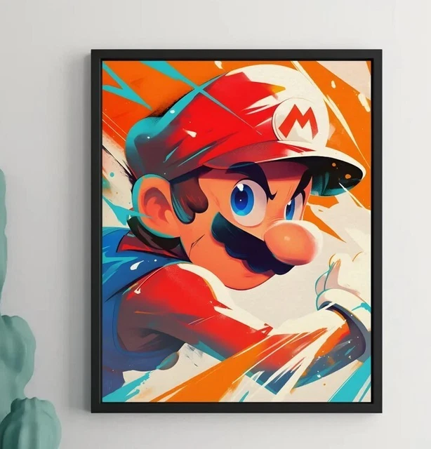 Mario And Luigi Poster, Mario And Luigi Ready To Fight, Printable Wall ...