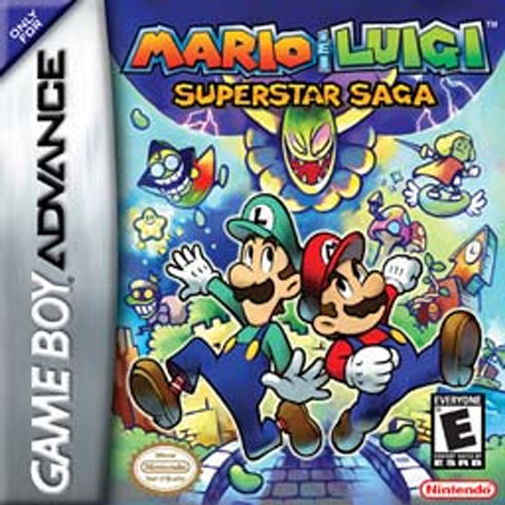 Mario & Luigi: Superstar Saga Game Boy Advance Game Cartridge for GBA ...