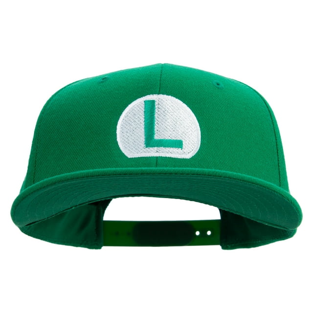 Mario Luigi Wario Waluigi Symbol Embroidered 6 Panel High Profile ...