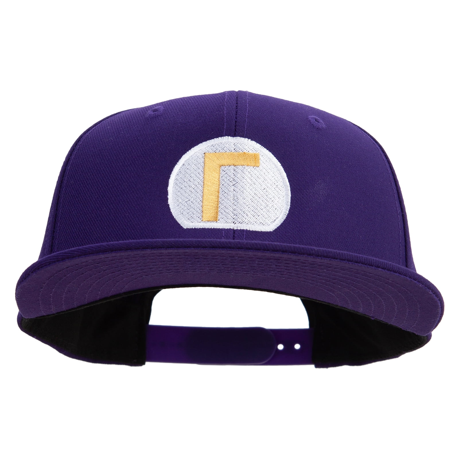 Mario Luigi Wario Waluigi Symbol Embroidered 6 Panel High Profile ...