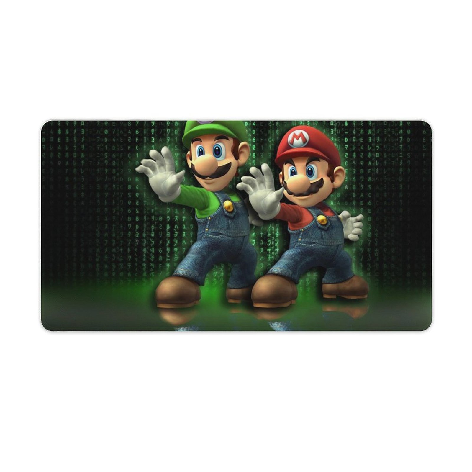 Mario Luigi's Mansion Bros Extended Gaming Mouse Pad No-sliped Large ...