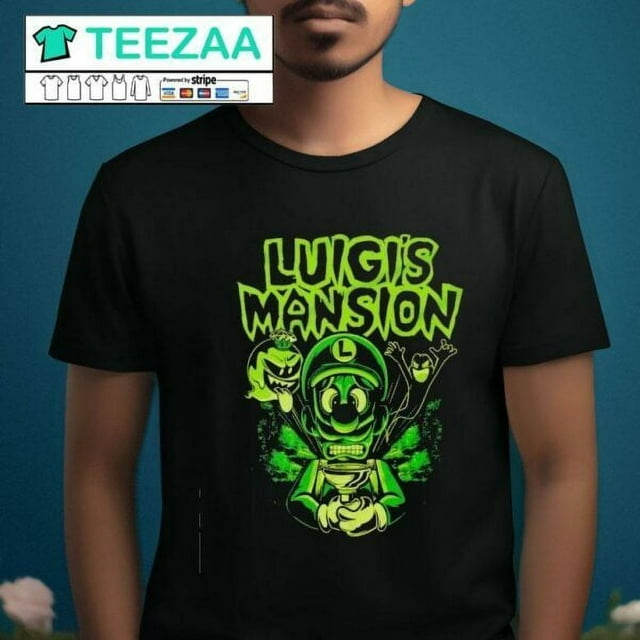 Mario Luigis Mansion Shirt - Walmart.com