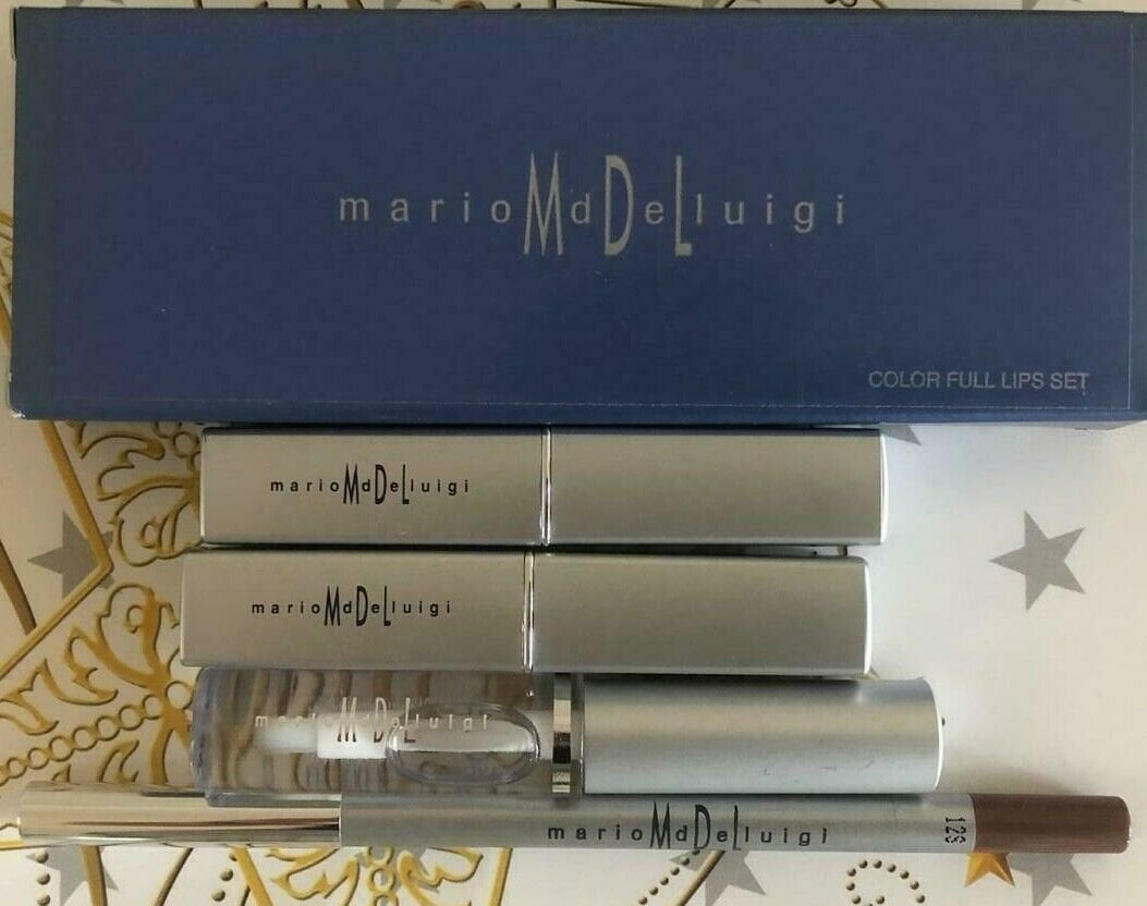 Mario MD De Luigi Makeup Color Full Lips Four Pieces Set - Walmart.com
