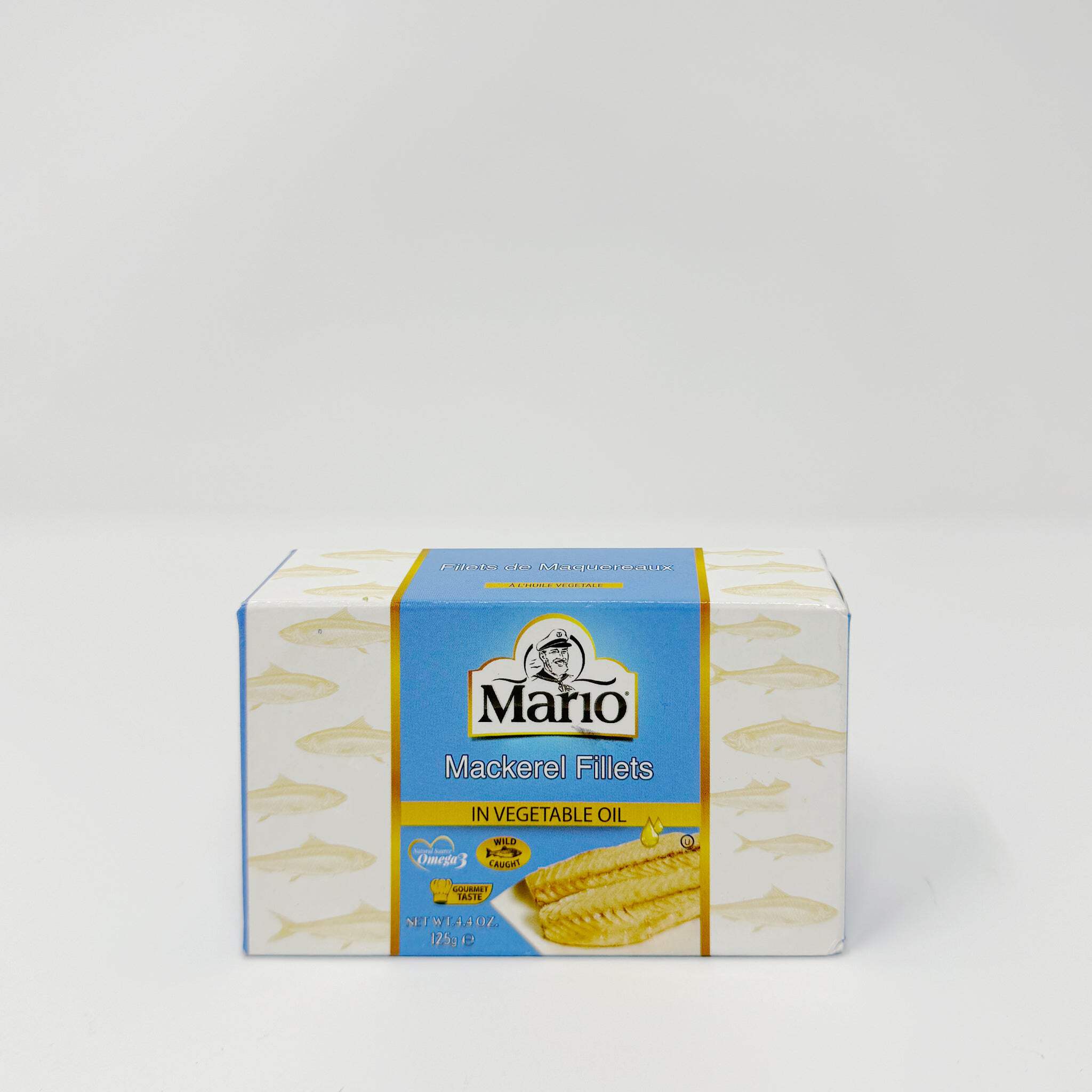 Mario Mackerel fillets Sardines in Vege oil 125 g - Walmart.com