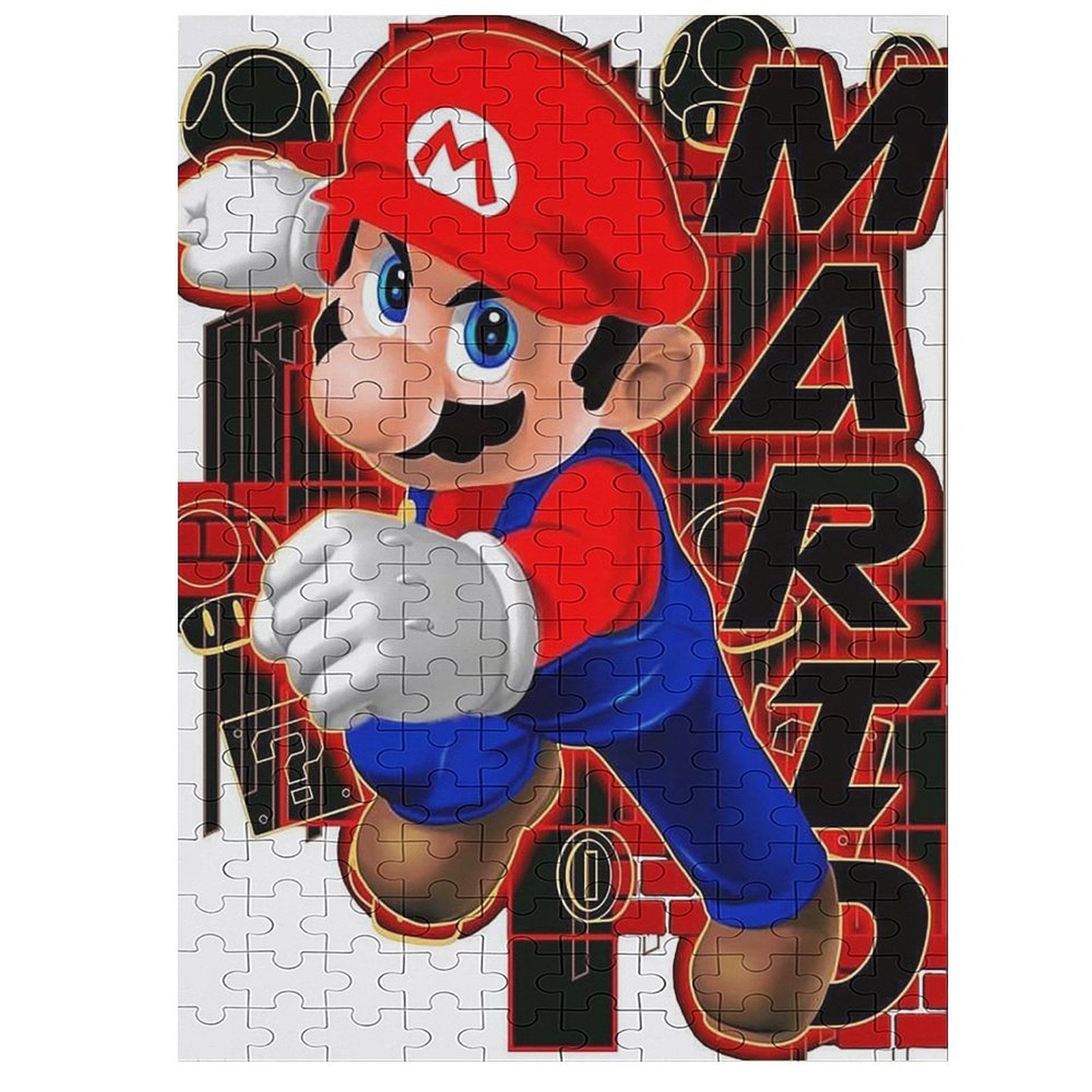 Mario Merch Mario Puzzles for Kids 200 PCS Puzzle Toys Christmas Gift ...
