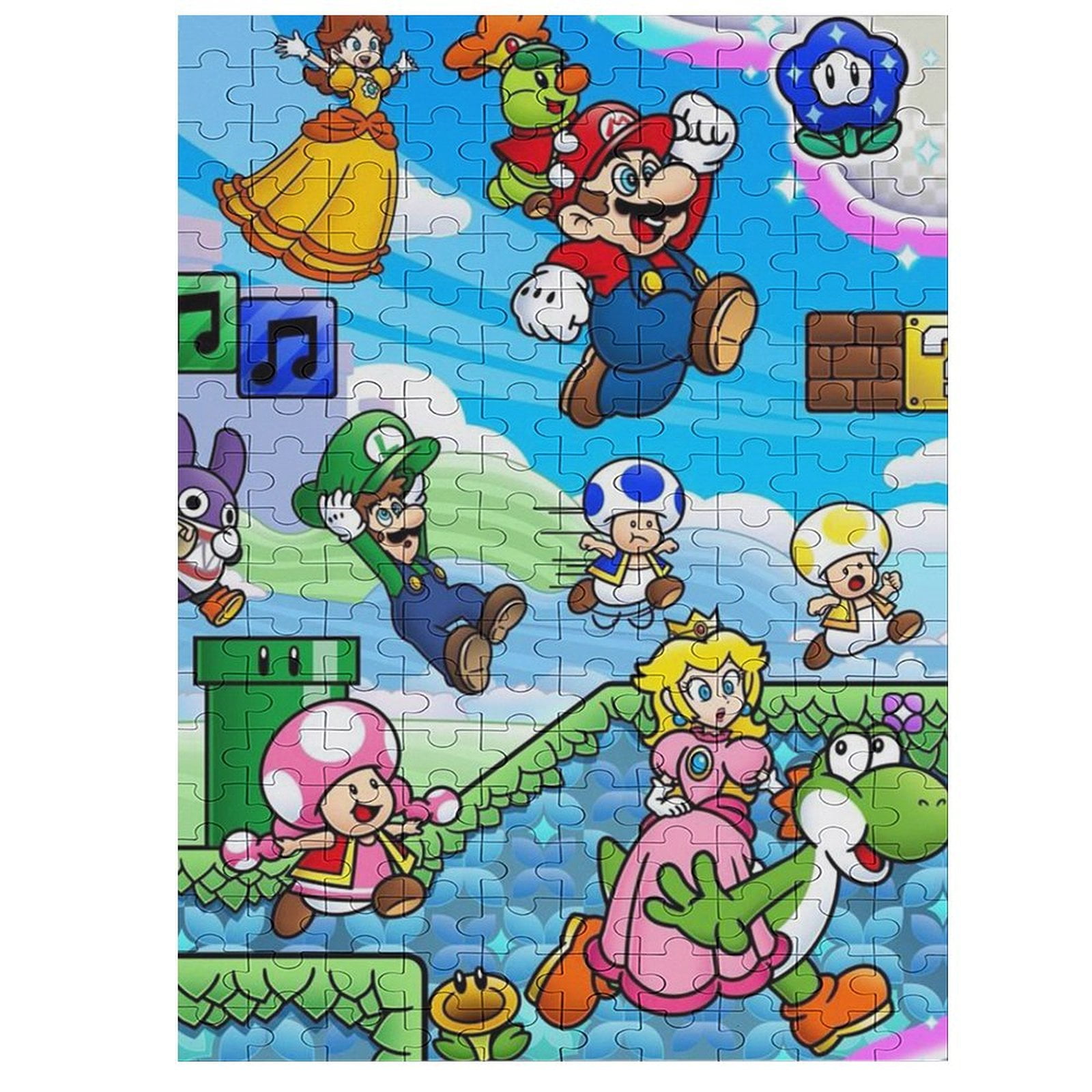 Mario Merch Mario Puzzles for Kids 200 PCS Puzzle Toys Christmas Gift ...