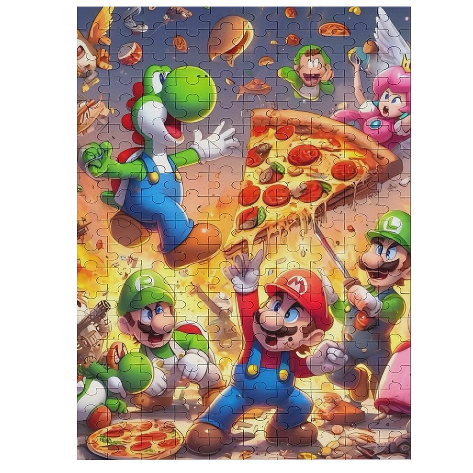Mario Merch Mario Puzzles for Kids 200 PCS Puzzle Toys Christmas Gift ...