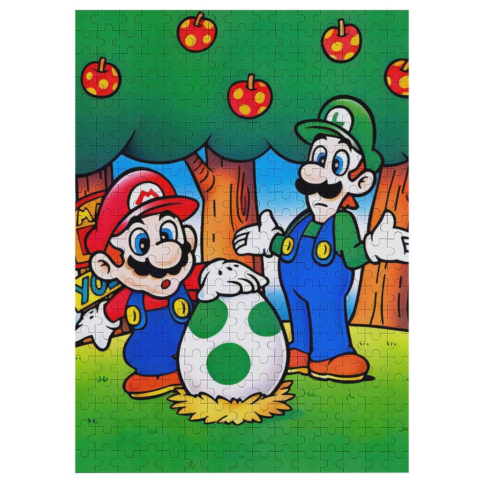 Mario Merch Mario Puzzles for Kids 300 PCS Puzzle Toys Christmas Gift ...