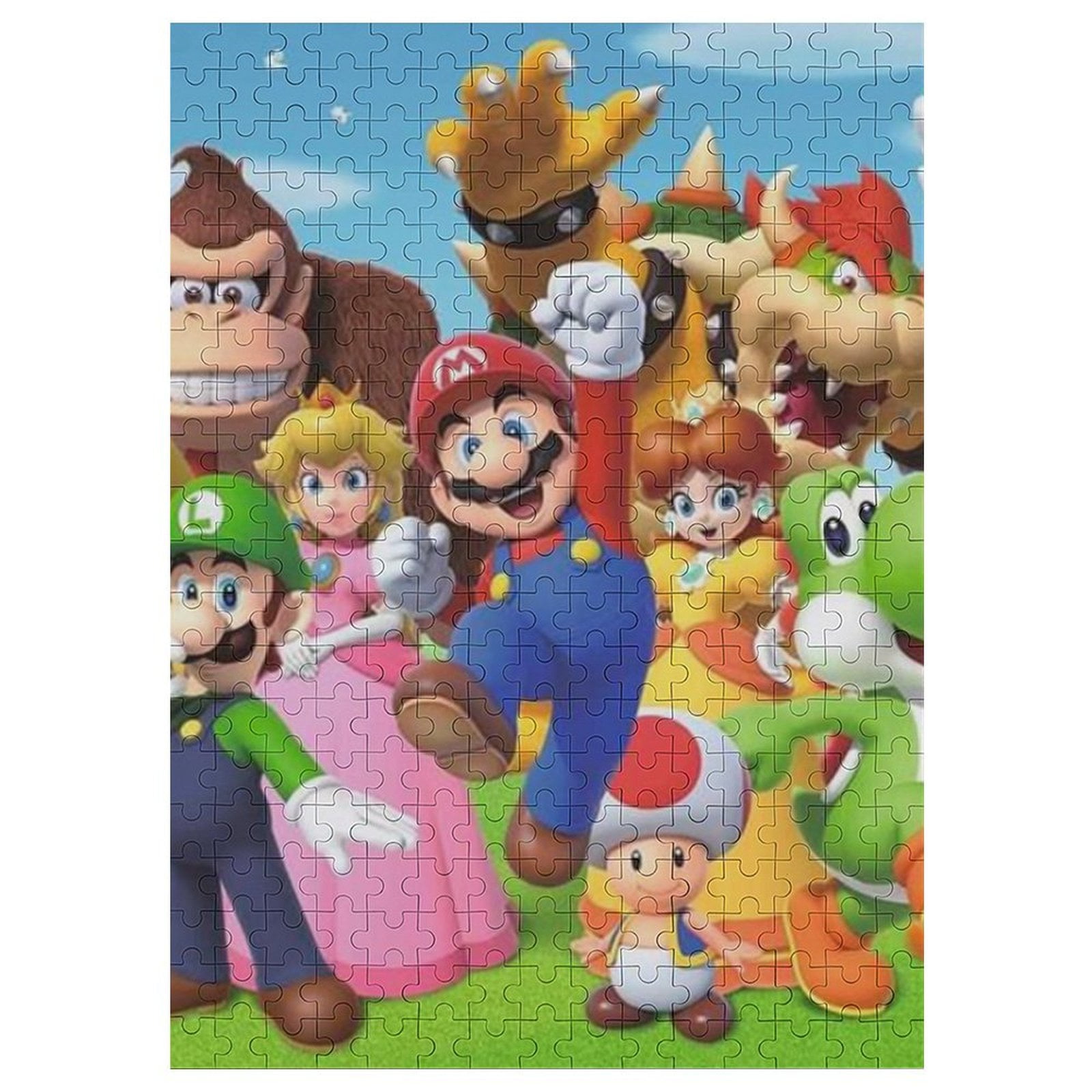 Mario Merch Mario Puzzles for Kids 300 PCS Puzzle Toys Christmas Gift ...