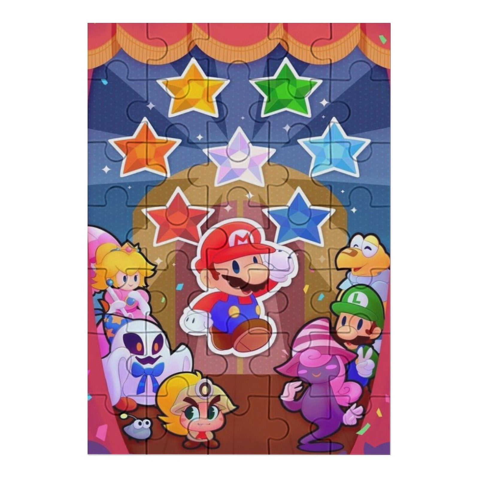 Mario Merch Mario Puzzles for Kids 35 PCS Puzzle Toys Christmas Gift ...