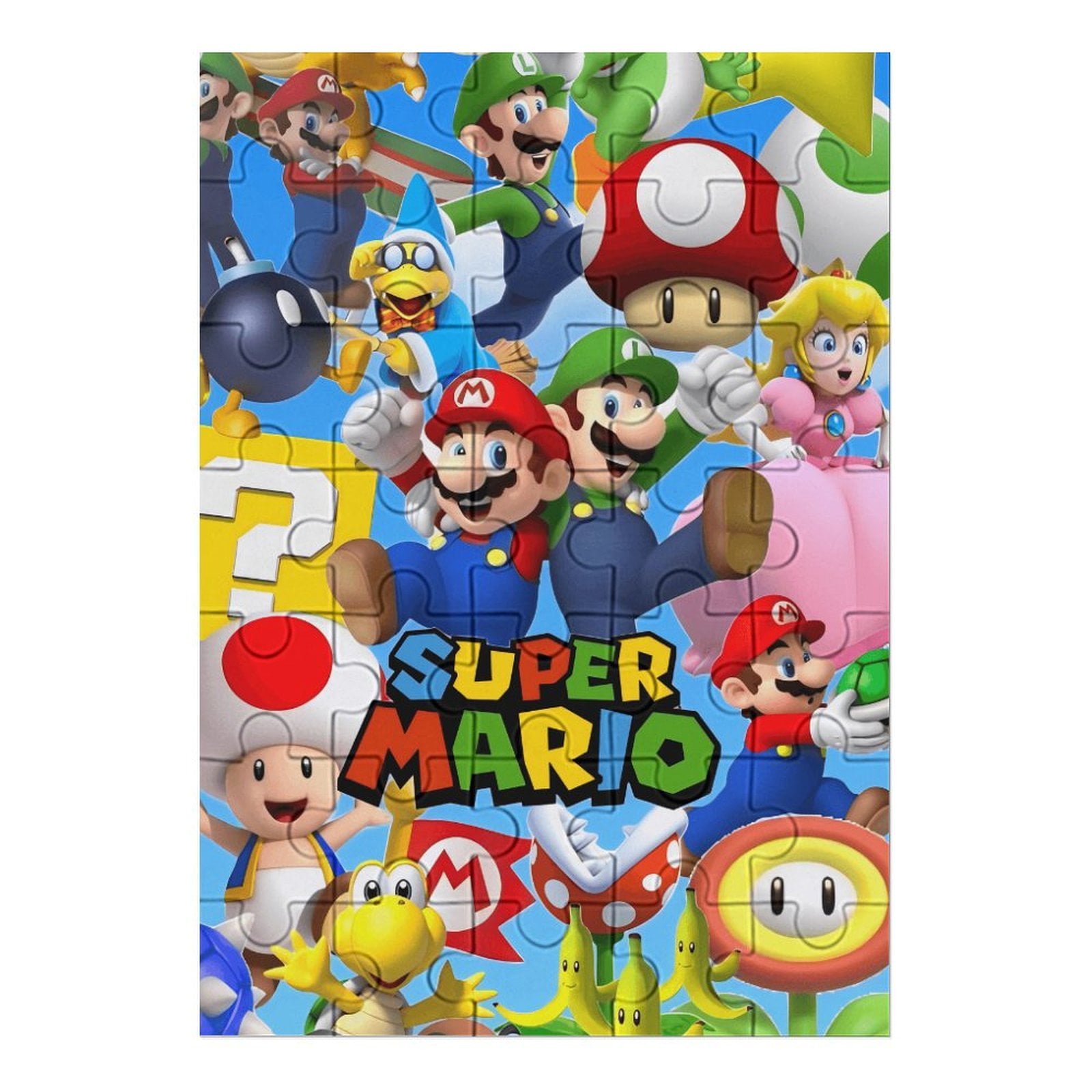 Mario Merch Mario Puzzles for Kids 35 PCS Puzzle Toys Christmas Gift ...