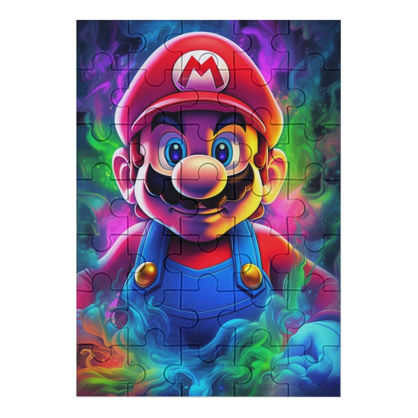 Mario Merch Mario Puzzles for Kids 35 PCS Puzzle Toys Christmas Gift ...