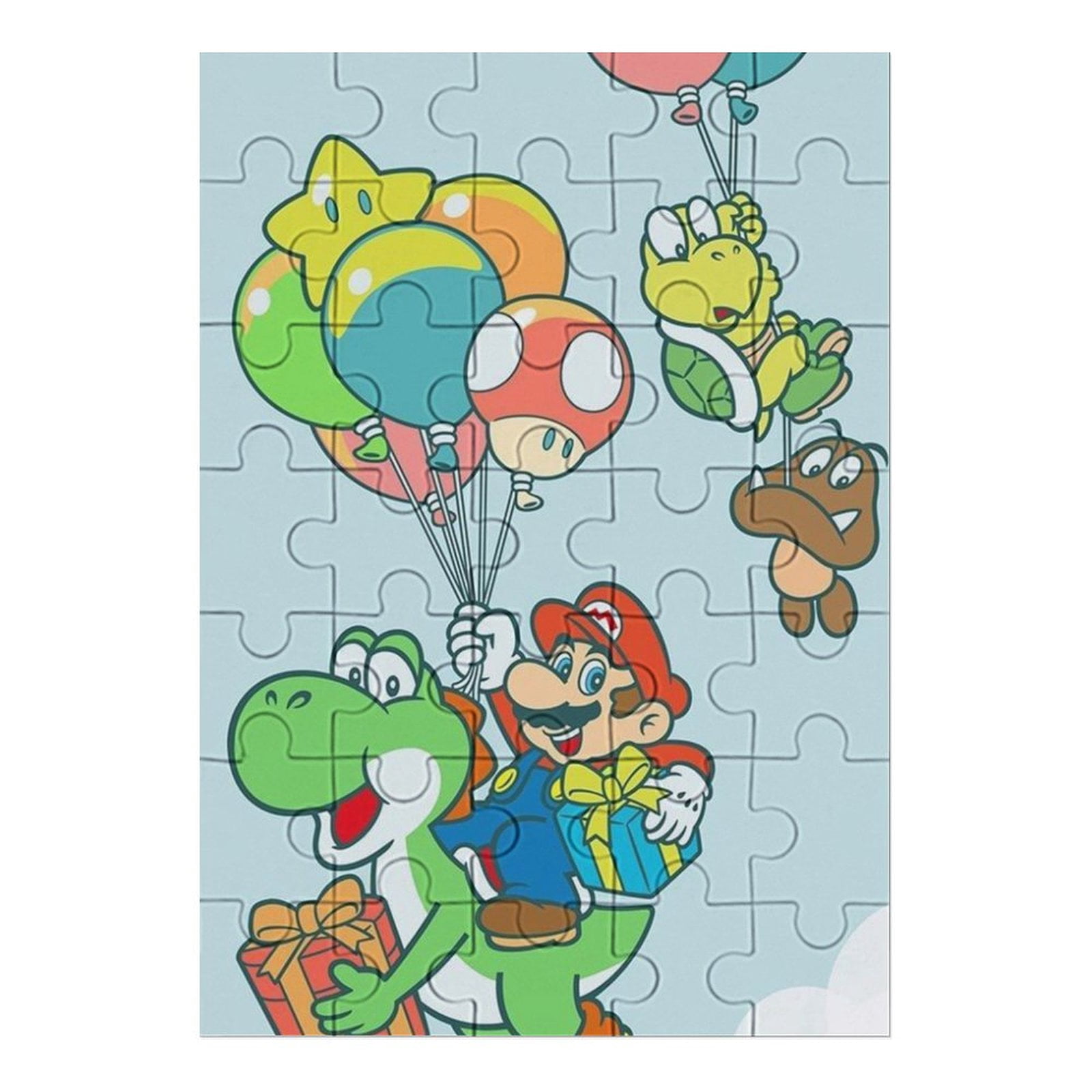 Mario Merch Mario Puzzles for Kids 35 PCS Puzzle Toys Christmas Gift ...