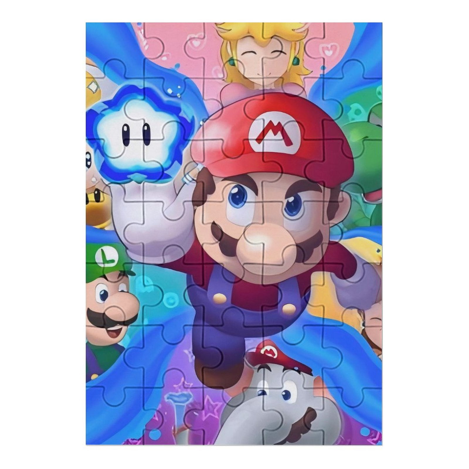Mario Merch Mario Puzzles for Kids 35 PCS Puzzle Toys Christmas Gift ...