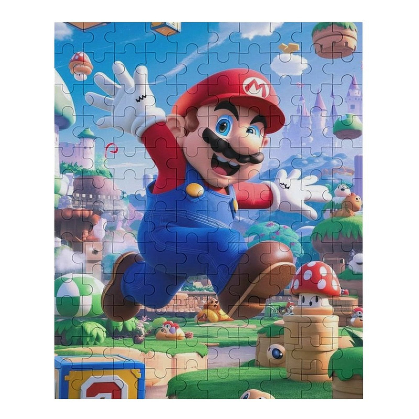Mario Merch Mario Puzzles for Kids 70 PCS Puzzle Toys Christmas Gift ...