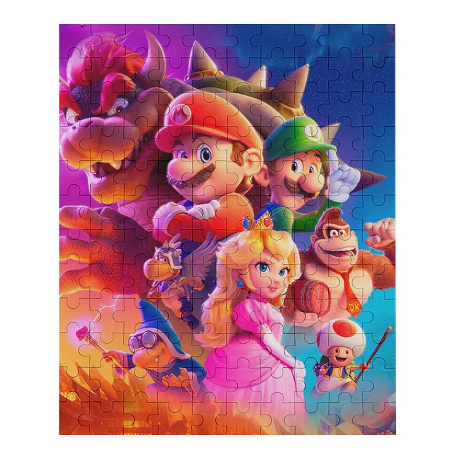 Mario Merch Mario Puzzles for Kids 70 PCS Puzzle Toys Christmas Gift ...