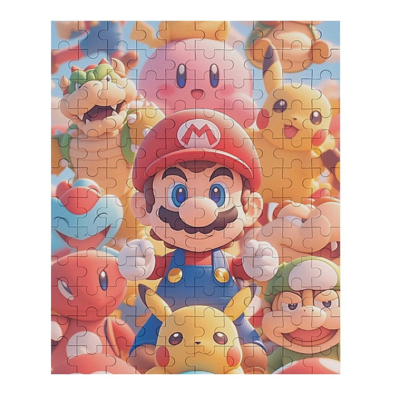 Mario Merch Mario Puzzles for Kids 70 PCS Puzzle Toys Christmas Gift ...