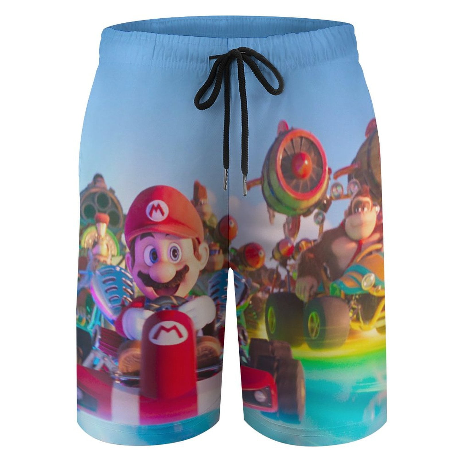 Mario Movie Adventure Teen Board Shorts Summer Boy's Swim Trunks ...