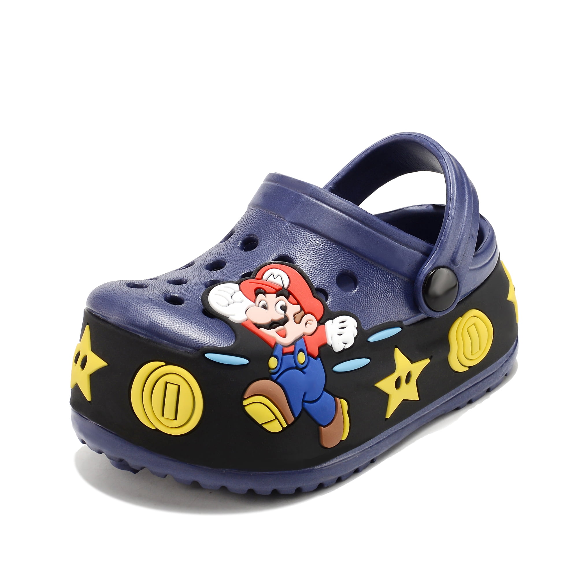 Mario Newest Kids Boys Clogs Cute Cartoon Garden Shoes Slip On Water ...