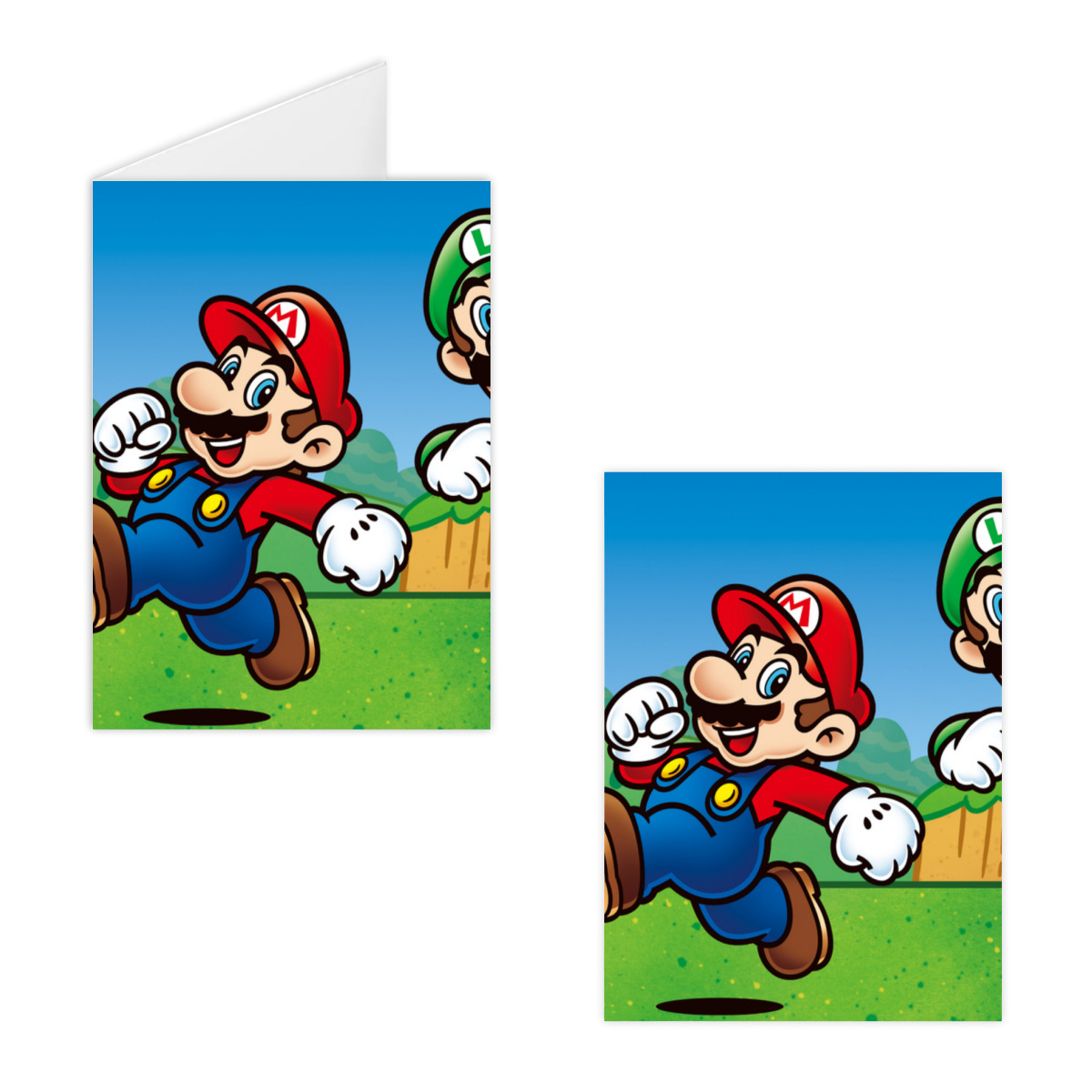 Mario Package Blank Cards and Envelopes Greeting Cards with Envelopes ...