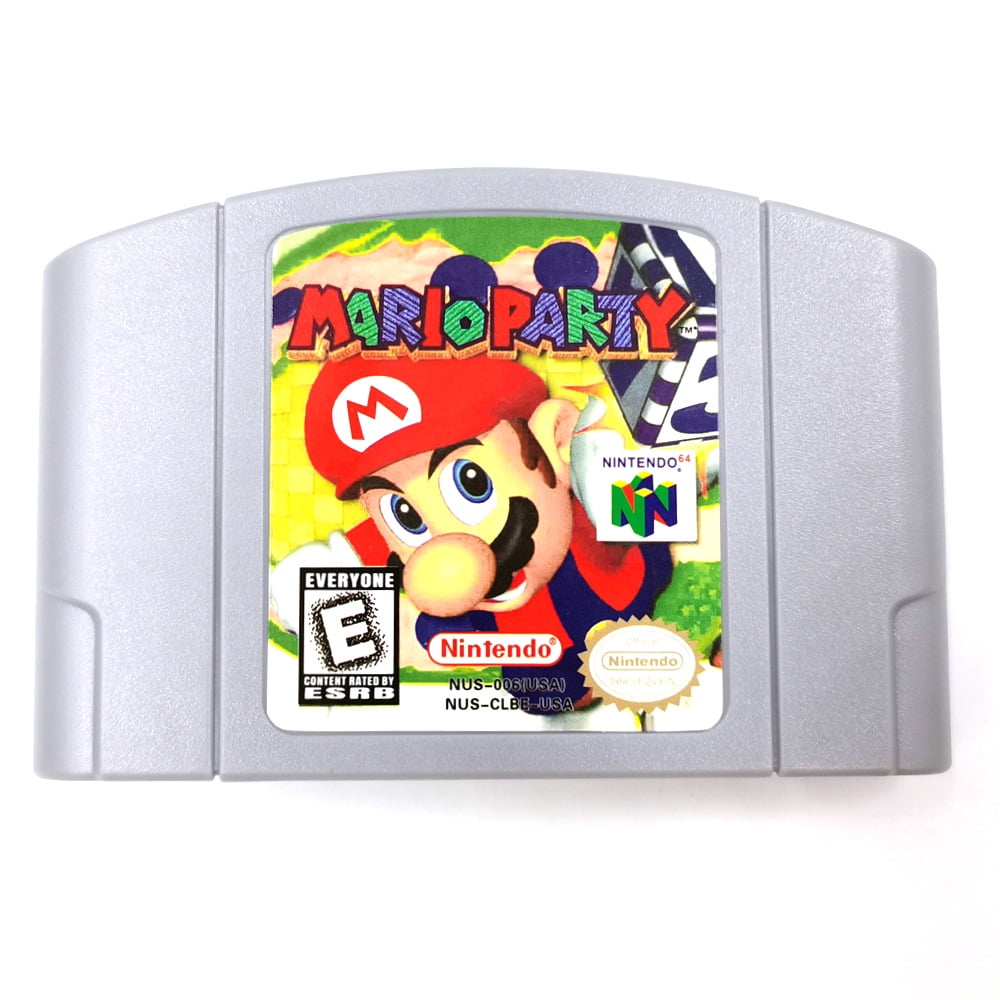 Mario Party 1 Games Cartridge Card for N64 US Version - Walmart.com