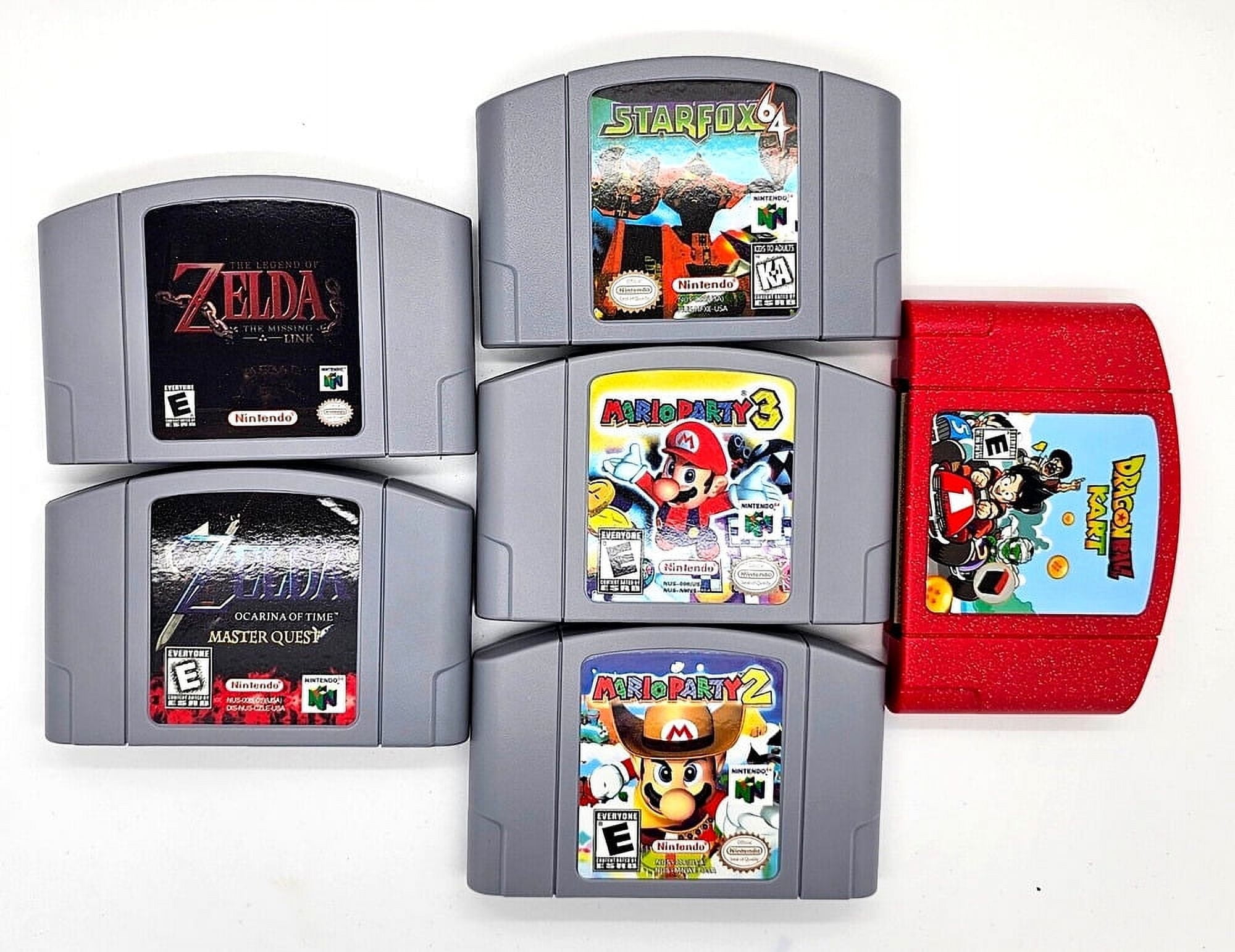 Mario Party 2 3 ZELDA STARFOX64 DRAGON BALL KART Video Game For ...