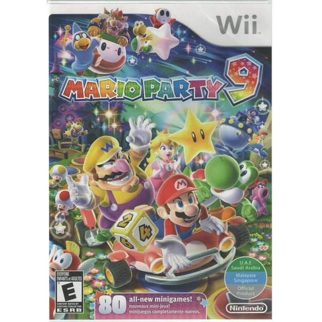 Mario Party Nine 9 - Nintendo Wii [Minigames Multiplayer UAE World ...