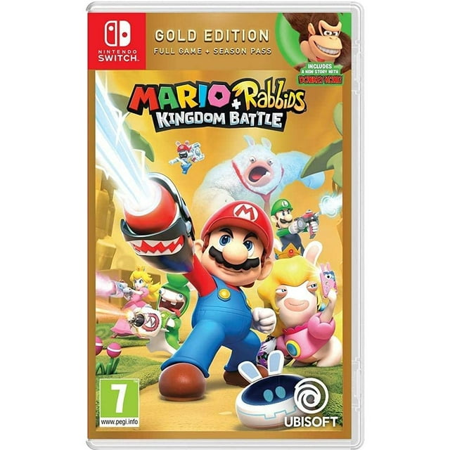 Mario Plus Rabbids Kingdom Battle Gold Edition (Nintendo Switch ...
