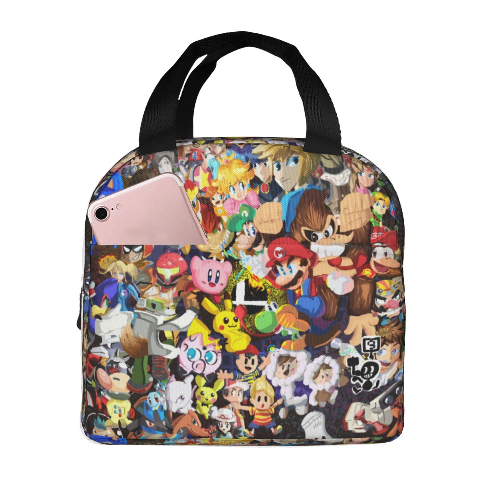 Mario And Pokémon Pikachu Friends Lunch Box,Lunch Box for Men,Lunch Box ...