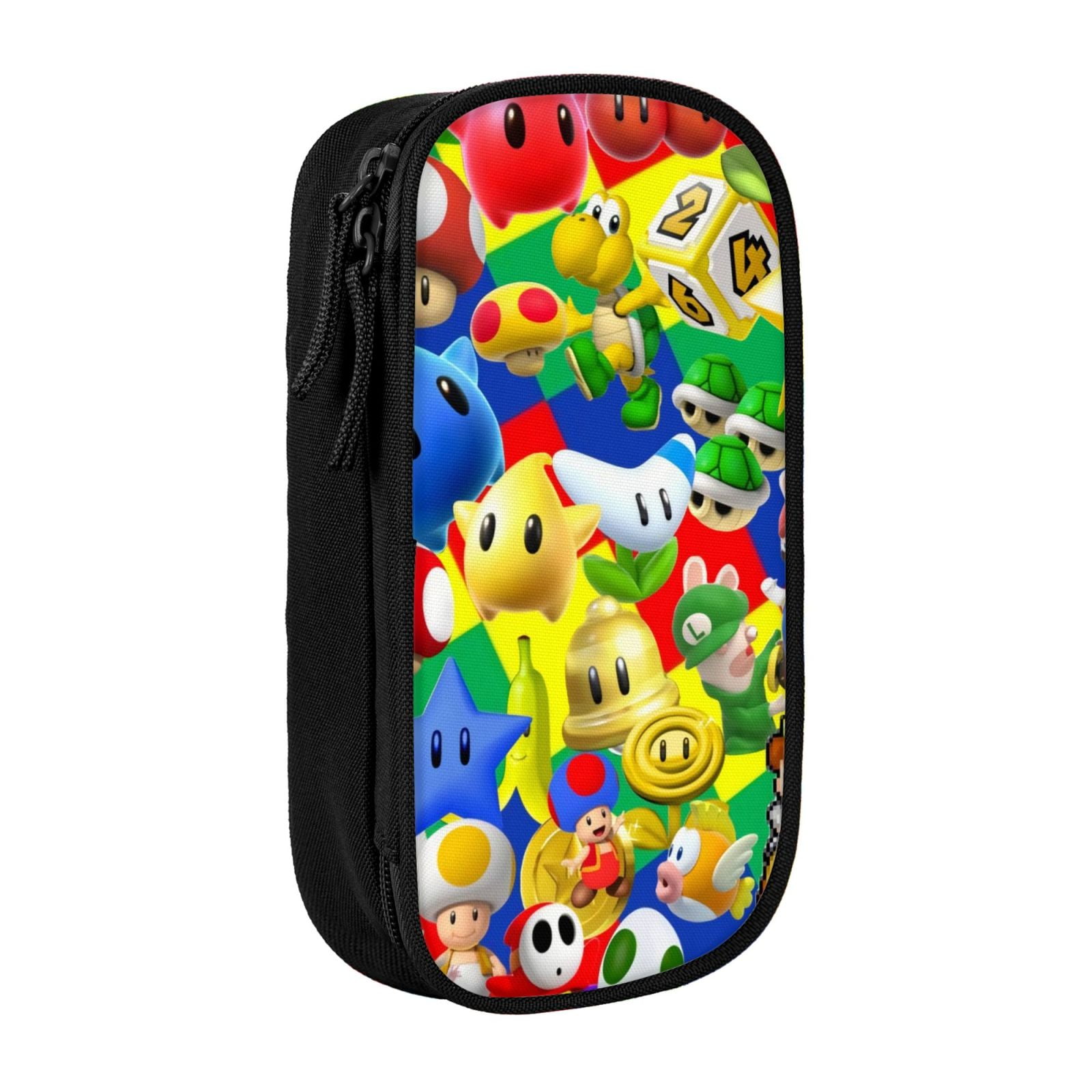 Mario Poster Super Game Bros Pencil Case,Pencil Pouch,Big Pencil Bag ...