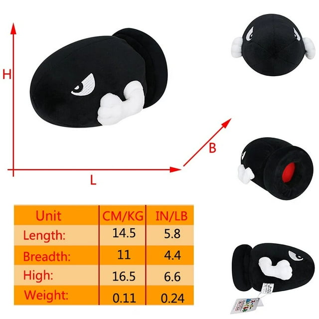 Mario Prince Florian Armad Condart Plush Toys Blooper Bessie Bass Diddy ...