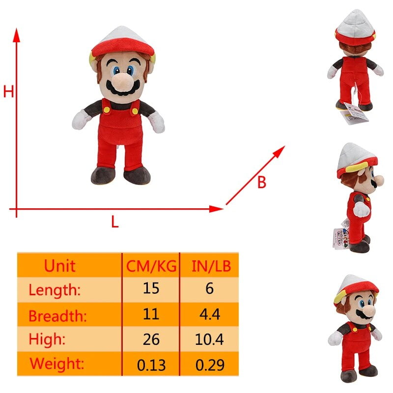 Mario Prince Florian Armad Condart Plush Toys Blooper Bessie Bass Diddy ...