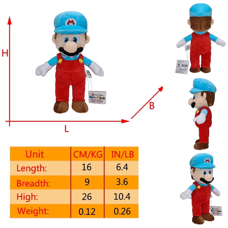 Mario Prince Florian Armad Condart Plush Toys Blooper Bessie Bass Diddy ...