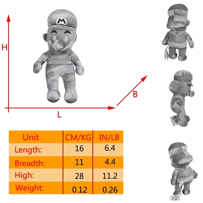 Mario Prince Florian Armad Condart Plush Toys Blooper Bessie Bass Diddy ...