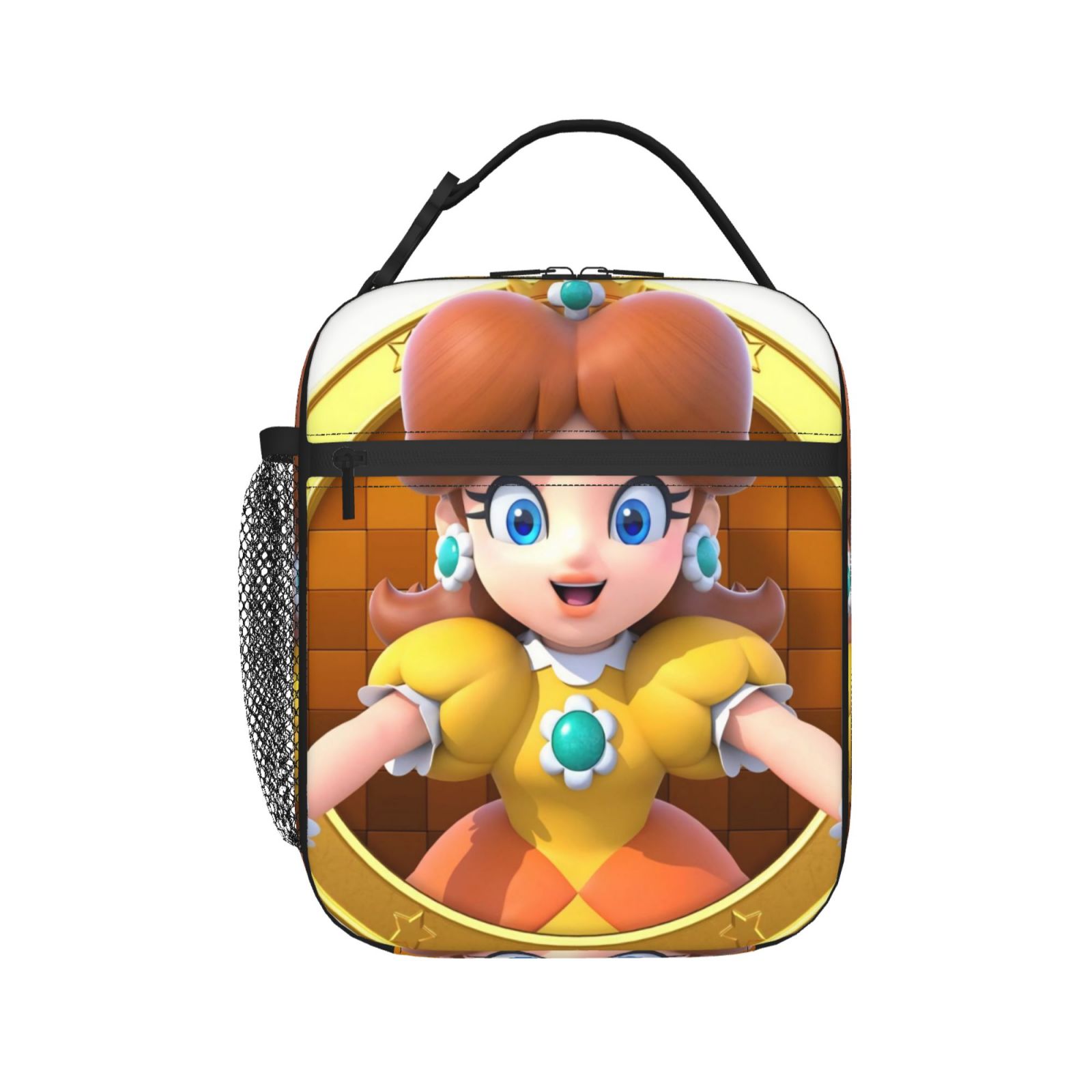 Mario Princess-Daisy Lunch Box,Mario Princess-Daisy Lunch Bag,Insulated ...