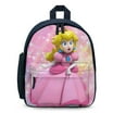 Super Mario Brothers Princess Peach 17” Quilted Backpack - Walmart.com