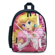 Super Mario Brothers Princess Peach 17" Quilted Adult Backpack ...
