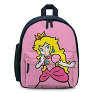 Super Mario Brothers Princess Peach 17” Quilted Backpack - Walmart.com