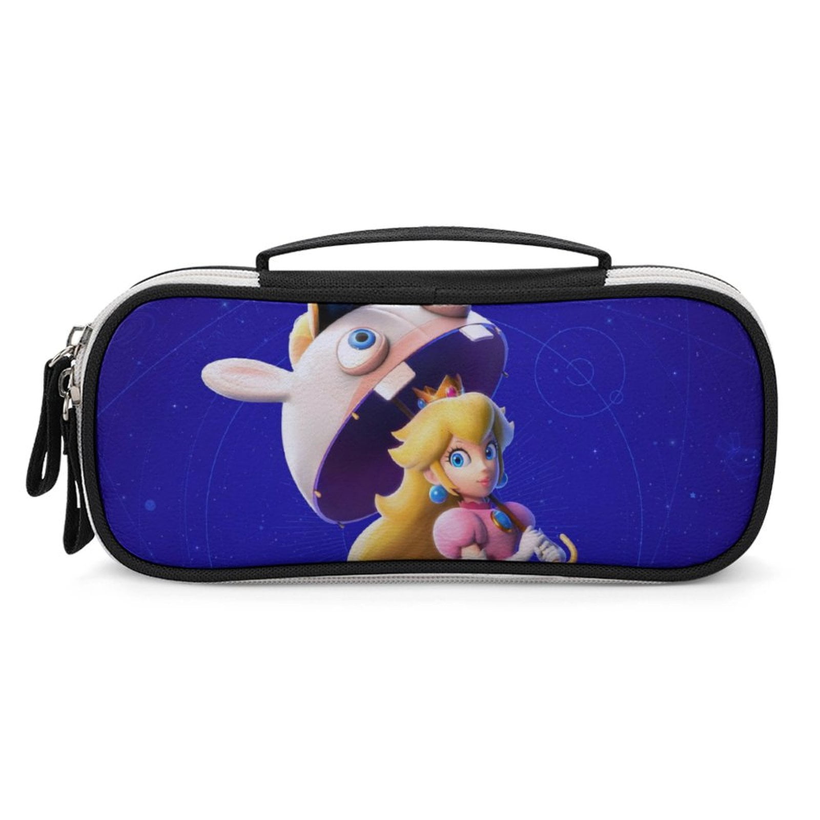 Mario Princess Peach Big Capacity Pencil Case Bag with Zipper ...