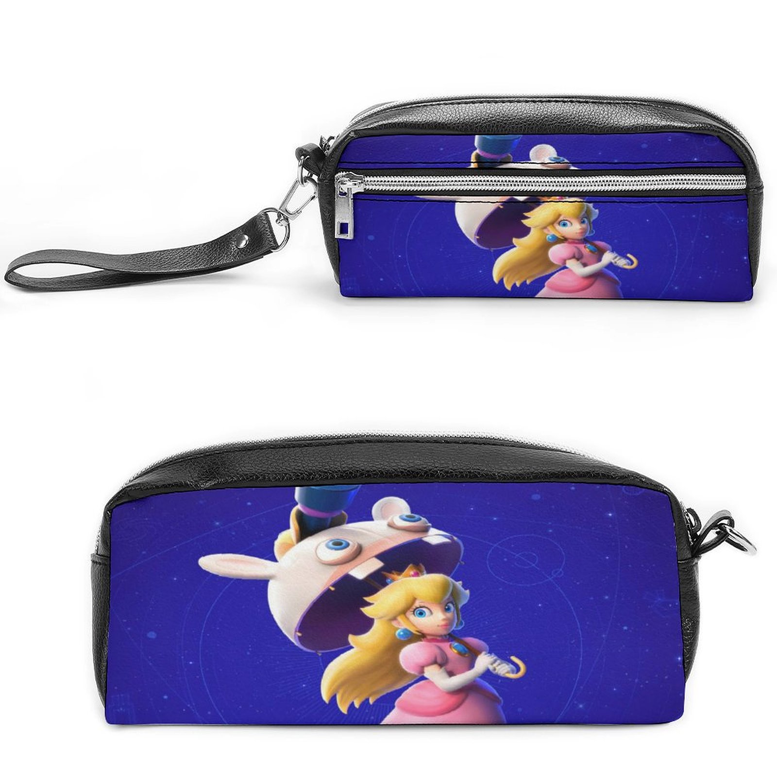 Mario Princess Peach Big Capacity Pencil Case Bag with Zipper ...