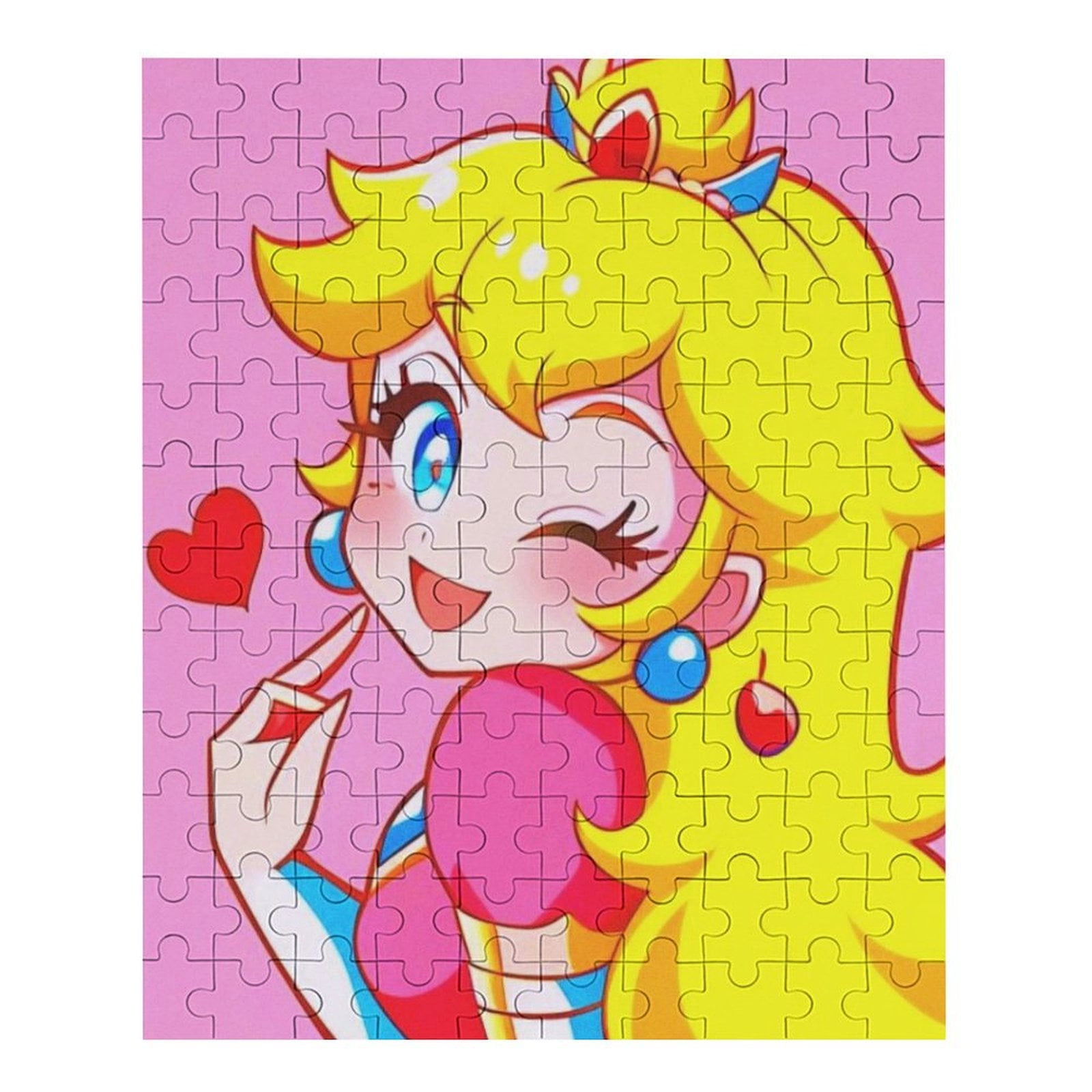 Mario Princess Peach Christmas Jigsaw Puzzles Interlocking puzzles for ...