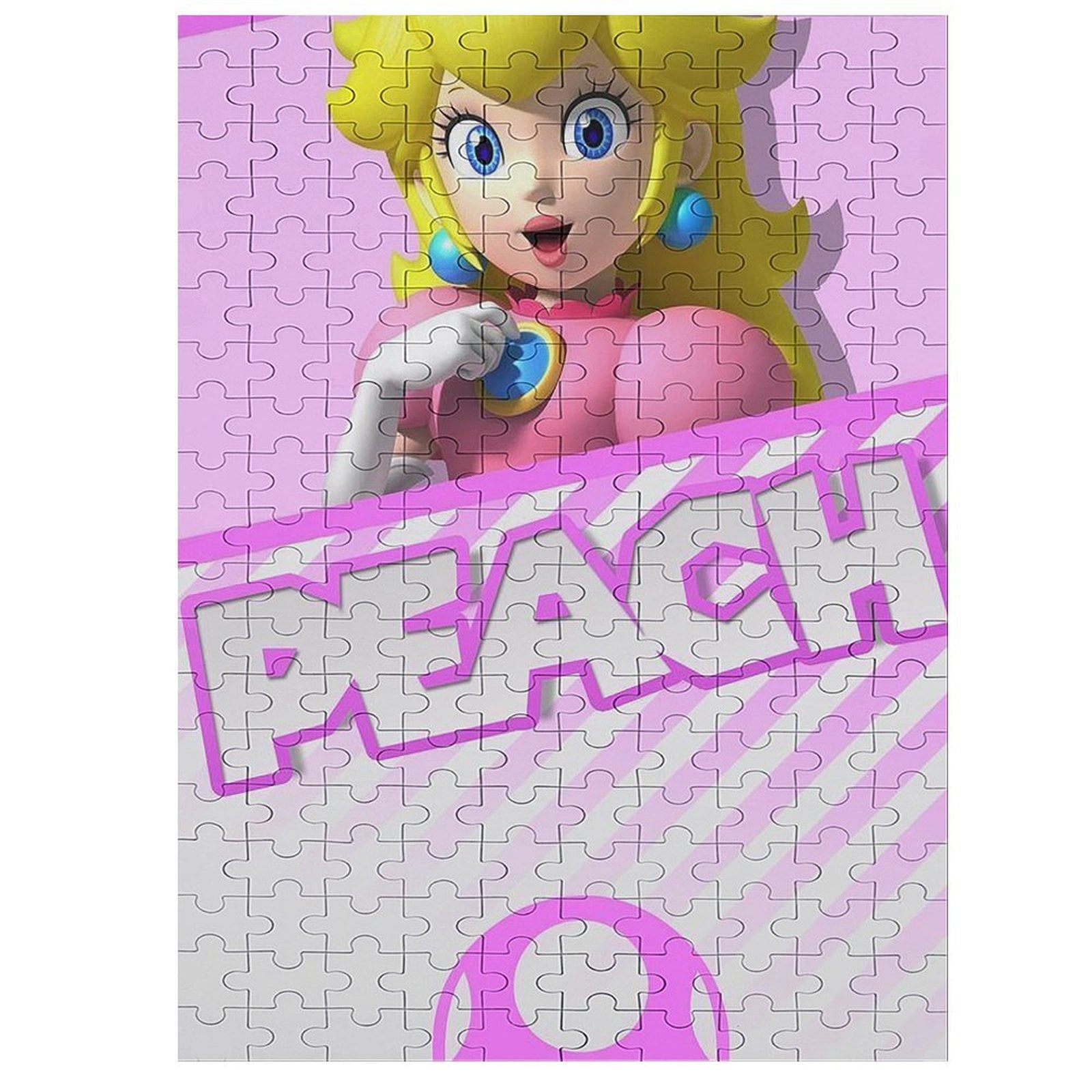 Mario Princess Peach Christmas Jigsaw Puzzles Interlocking puzzles for ...