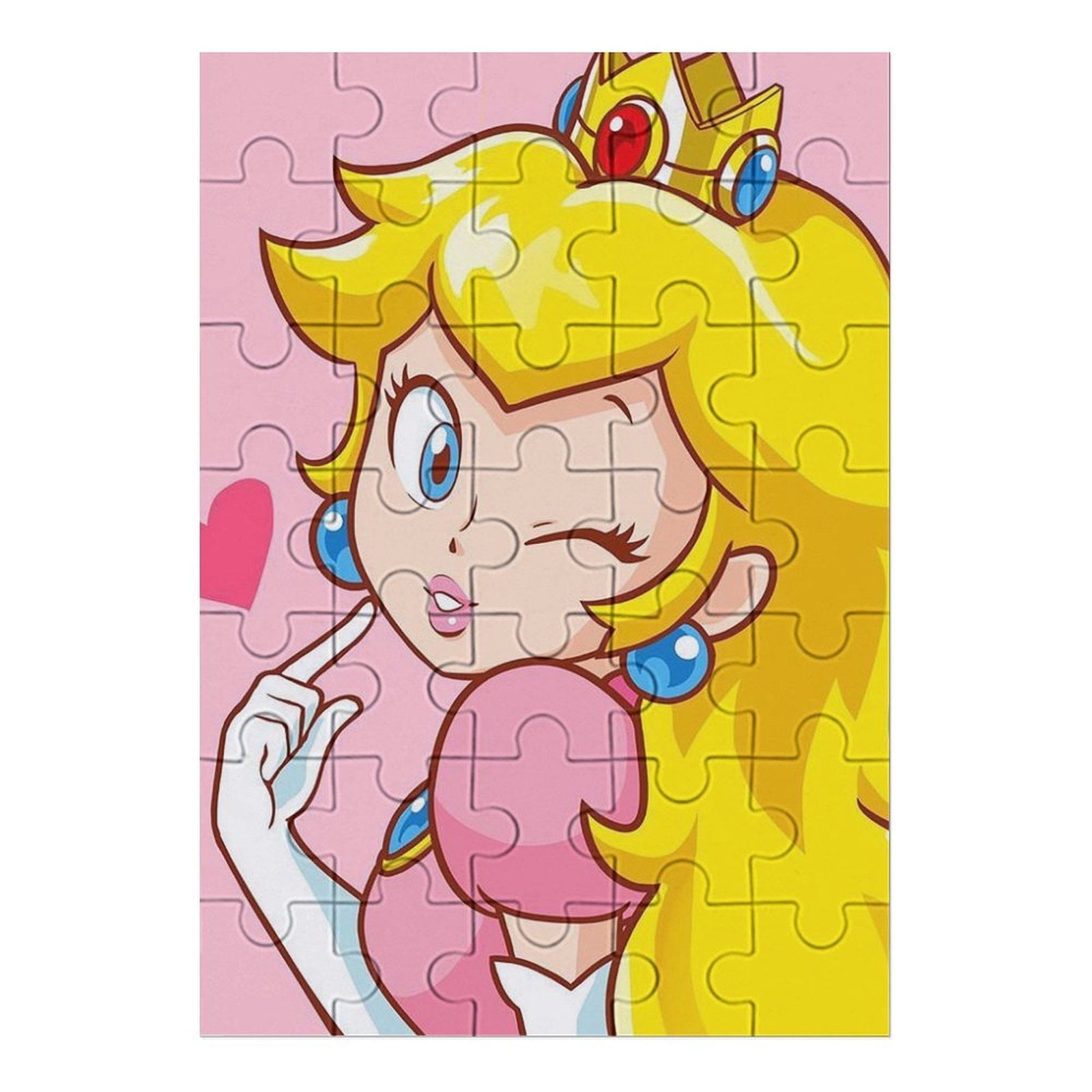 Mario Princess Peach Christmas Jigsaw Puzzles Interlocking puzzles for ...