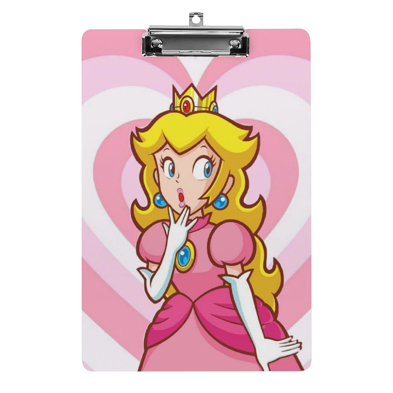 Mario Princess Peach Clipboard - Standard letter size for school and ...