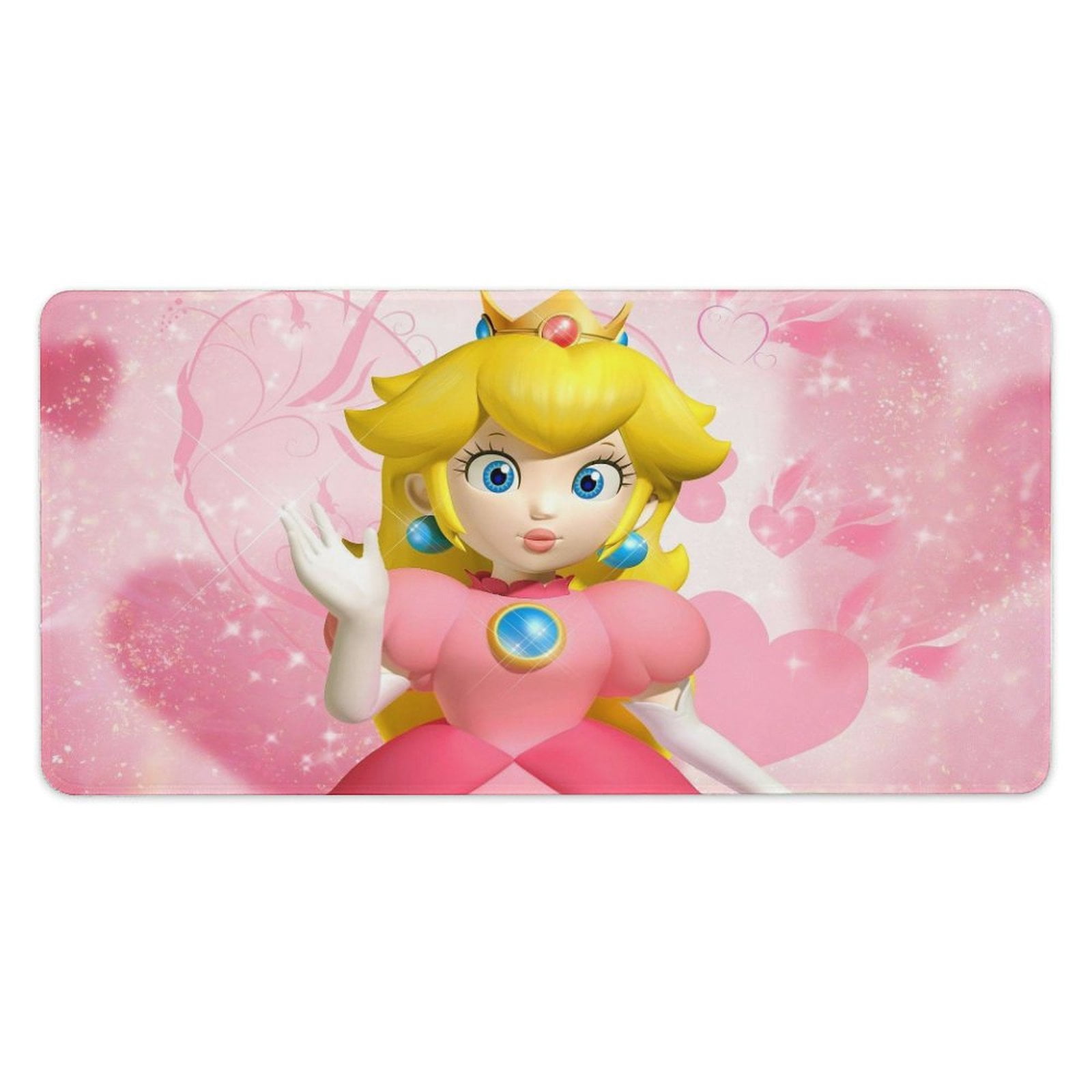 Mario Princess Peach Desk Mat, Large Mouse Pad Extended Gaming Mouse ...